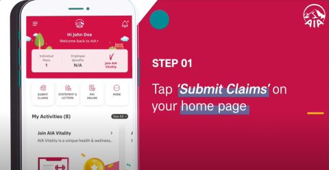 AIA+ Apps – Cara Submit Claim - Elya Shah