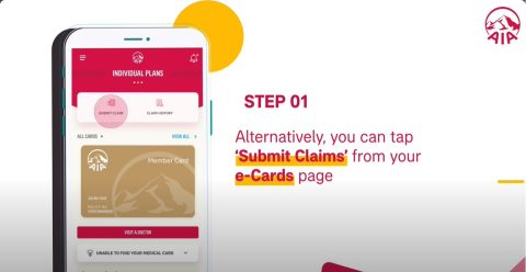 AIA+ Apps – Cara Submit Claim - Elya Shah