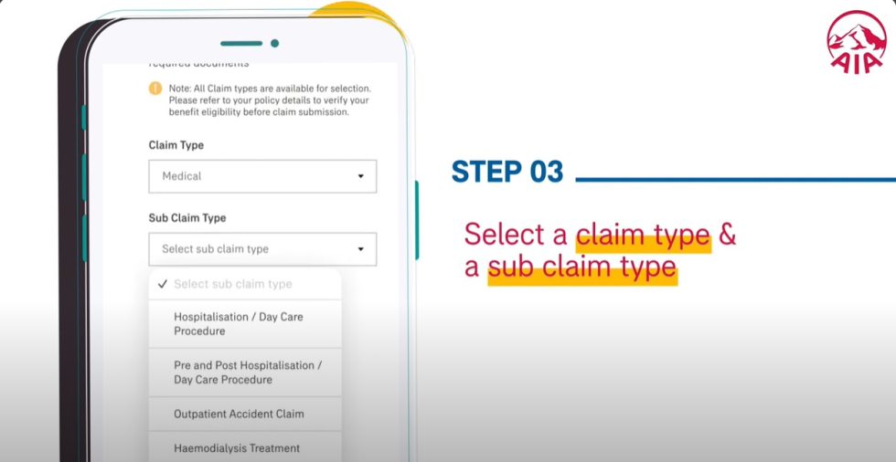 AIA+ Apps – Cara Submit Claim - Elya Shah